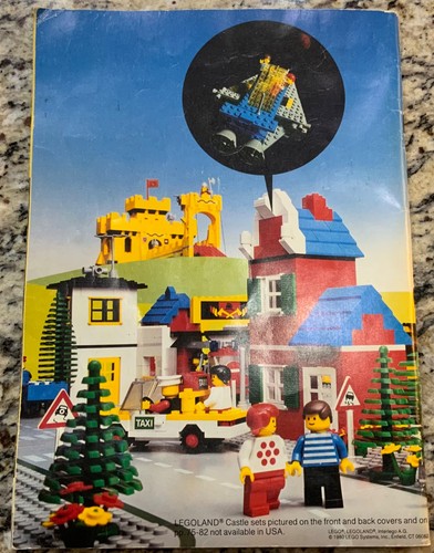 Legoland Lego 6000 Idea Book Instruction Manual 1980 Classic Most of ...