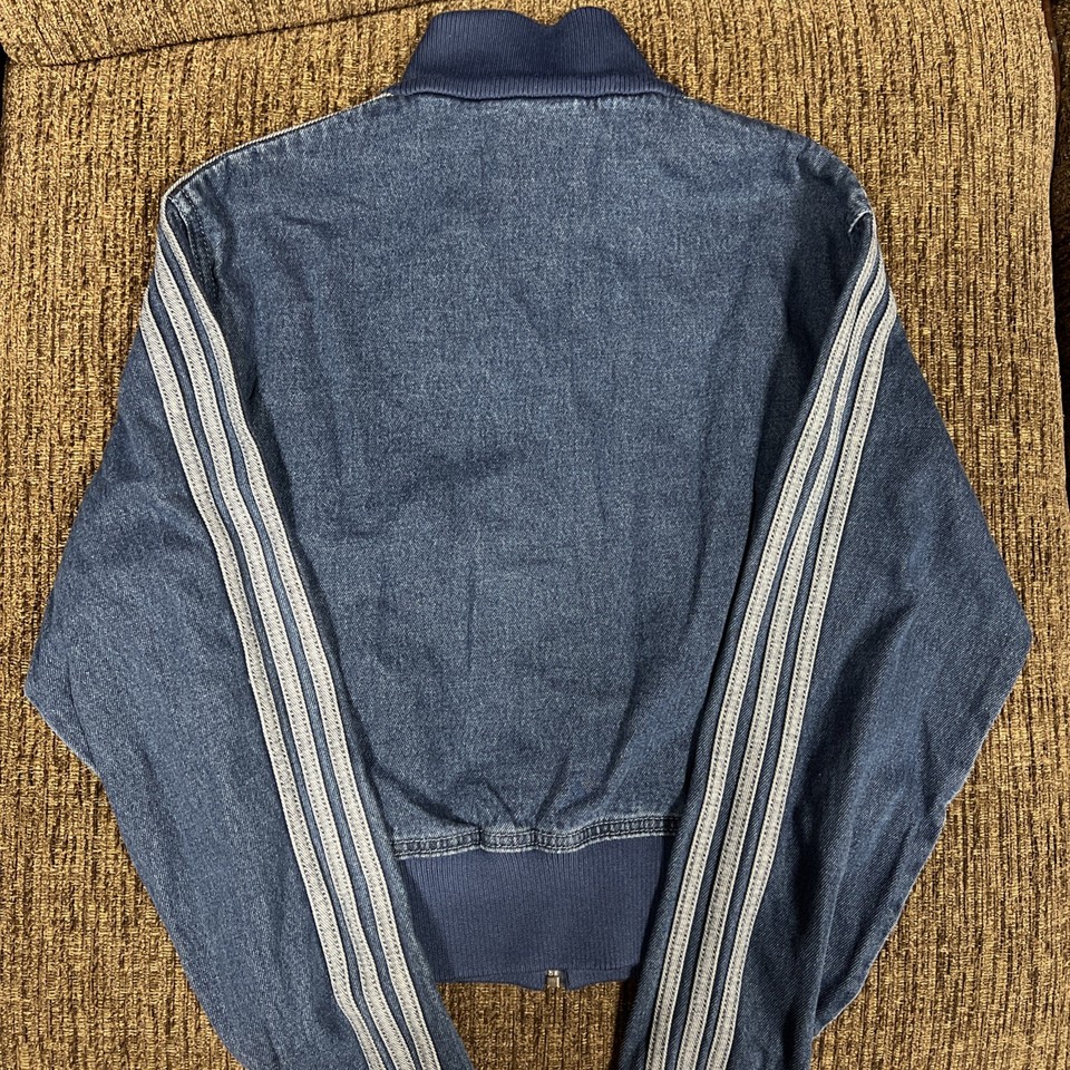 Adidas Originals Adicolor Indigo Denim Track Top Women's Size XS ...
