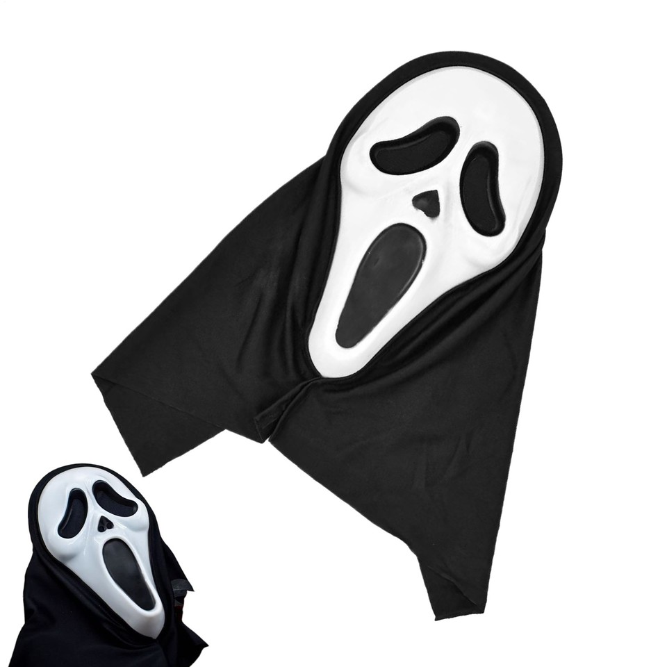 Scream Ghost Face Pink Glitter Mask Licensed Fun World Ghostface Stab ...