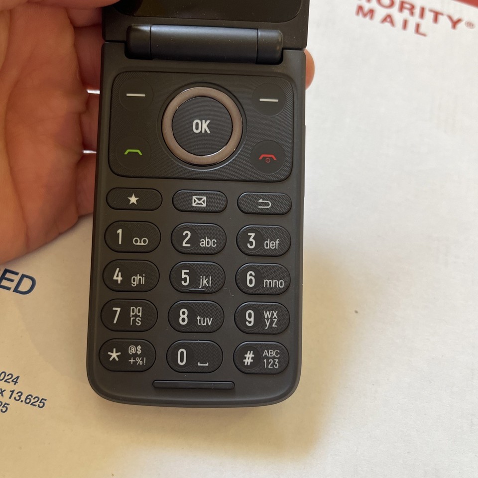 TCL Flip3 T435S VERIZON ONLY Big Buttons Simple Great Seniors Phone ...