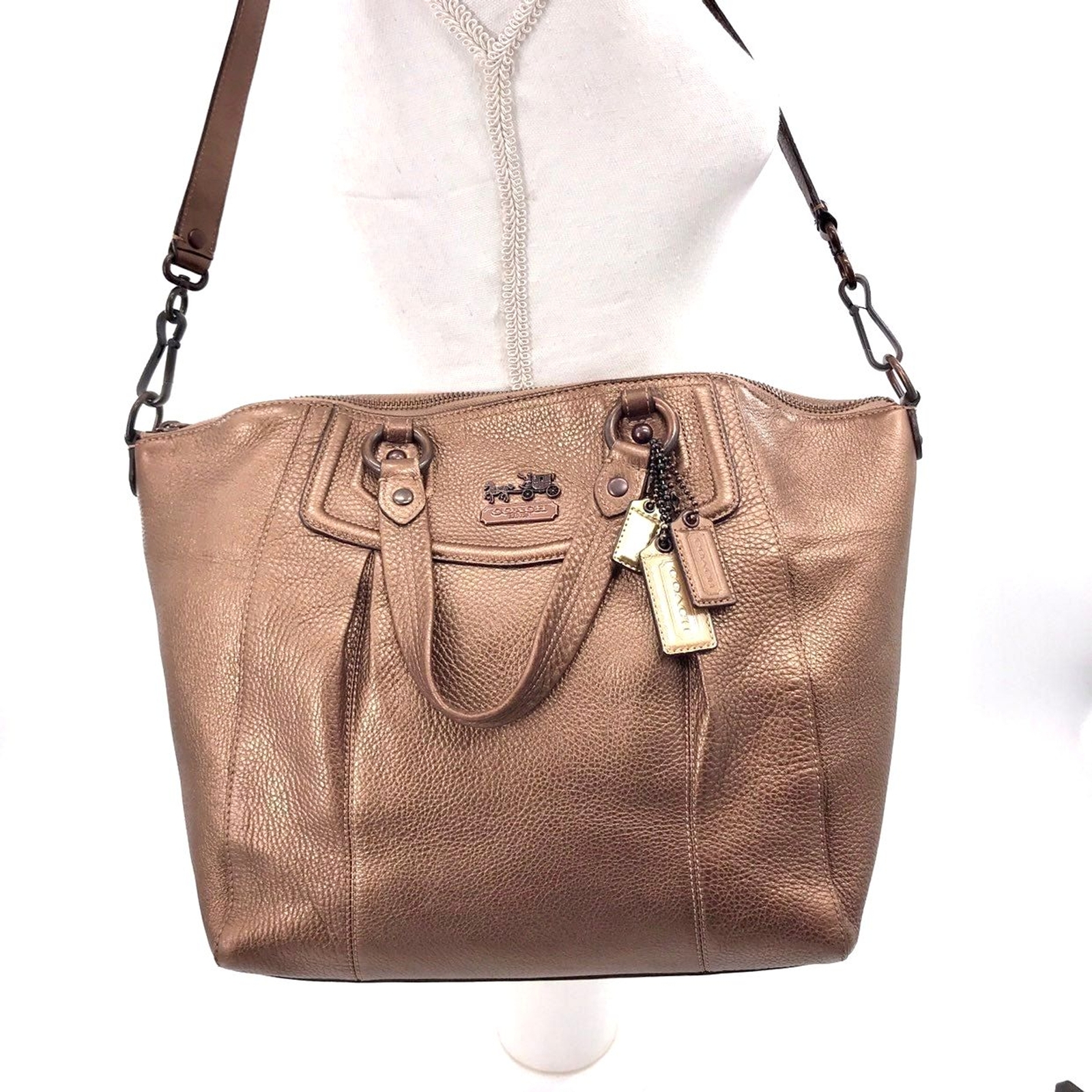 Coach Madison Clare Large Shoulder Bag - Gem