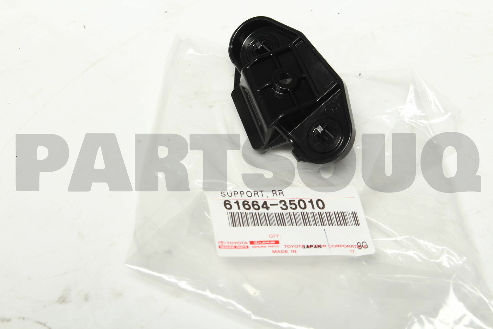 6166435010 Genuine Toyota SUPPORT, REAR COMBINATION LAMP, LH 61664 ...