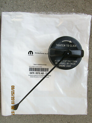 CHRYSLER DODGE 04766579AB 4766579AB FUEL GAS TANK FILLER CAP WITH ...