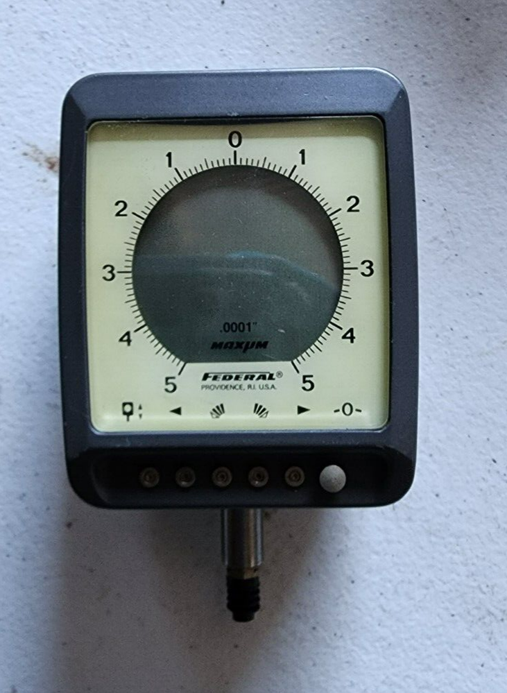 Federal Maxum DEI-11111 Digital Electronic Dial Indicator 0.0001" Grad ...