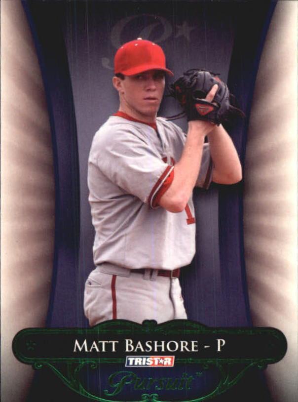 2010 TRISTAR Pursuit - Matt Bashore #100 Green /25 (RC) for sale online ...