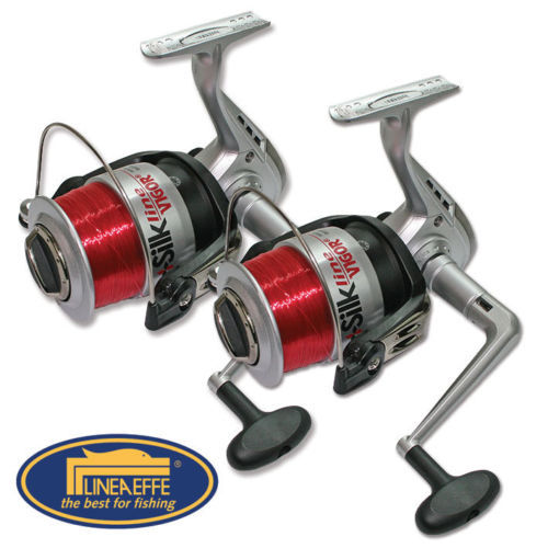 SEA FISHING SET - 2 X 12FT BEACHCASTER RODS + 2 X SILK 70 REELS ...