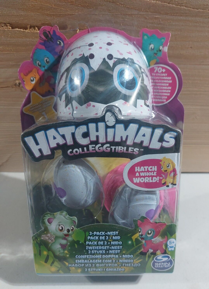 HATCHIMALS COLLEGGTIBLES 2 PACK SEASON 1 LOT OF 3 RARE AUTHENTIC BRAND ...
