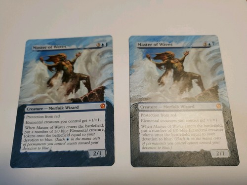 2x Master of Waves alter altered painted Theros mtg | eBay