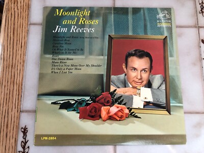 JIM REEVES~Moonlight And Roses~LP~RCA~LABEL~MONO~EXCELLENT~DG | eBay