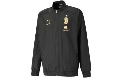 PUMA Acm X Koche Ac Milan Letter Print Zip High Neck Jacket | eBay