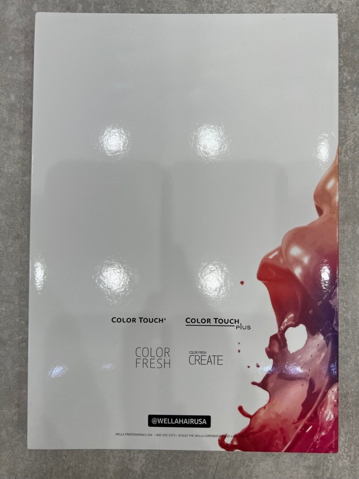 Wella Small Color Swatch Book NEW (Please pick Koleston Perfect OR ...