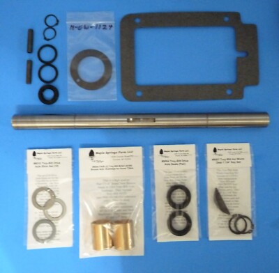 US Built Troy-Bilt HORSE Wheel Axle Rebuild Kit 1 1/4" Key Shaft GW ...