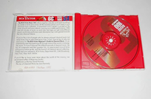 Chopin Piano Concertos Nos. 1 & 2 RCA Victor Basic 100, Vol. 54 (CD) LN ...