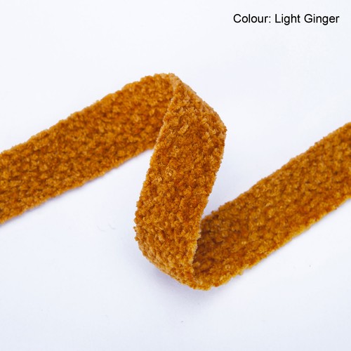 Neotrim Pure Chenille Yarn Ribbon Trimming,Texture Velour Handle ...
