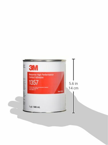 3M(TM) Neoprene High Performance Contact Adhesive 1357 Gray-Green, 1 ...