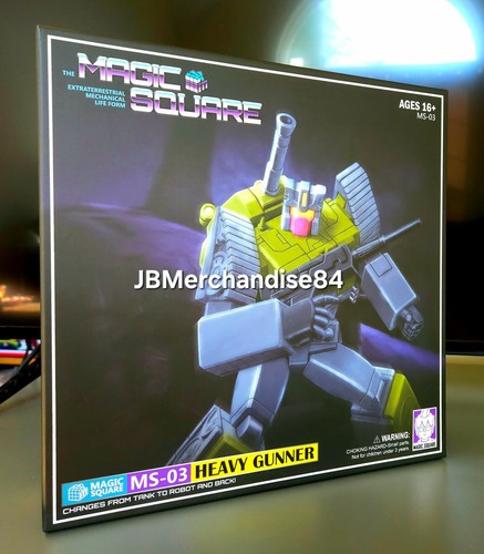 Magic Square Toys MS-03 Heavy Gunner Brawl MP Scale G1 SEALED🇺🇸NEW USA ...