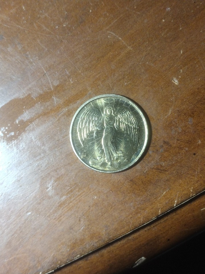 Rare Double Sided Angel Vintage Coin | eBay