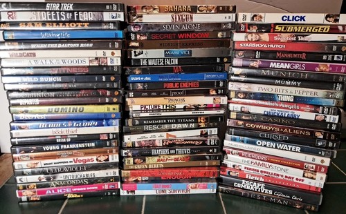 85 DVD movies. Wholesale Lot Assorted bulk with cases | FREE SHIP ...
