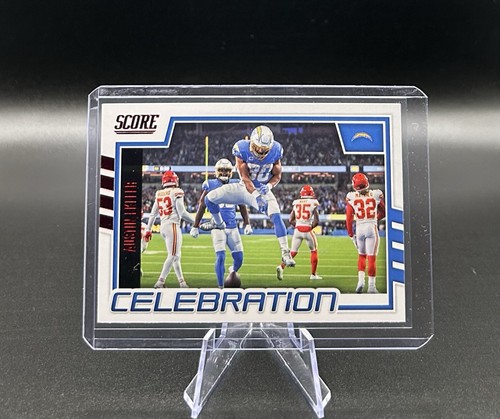 2022 Panini Score - Celebration Insert Red - Austin Ekeler #C-AE ...