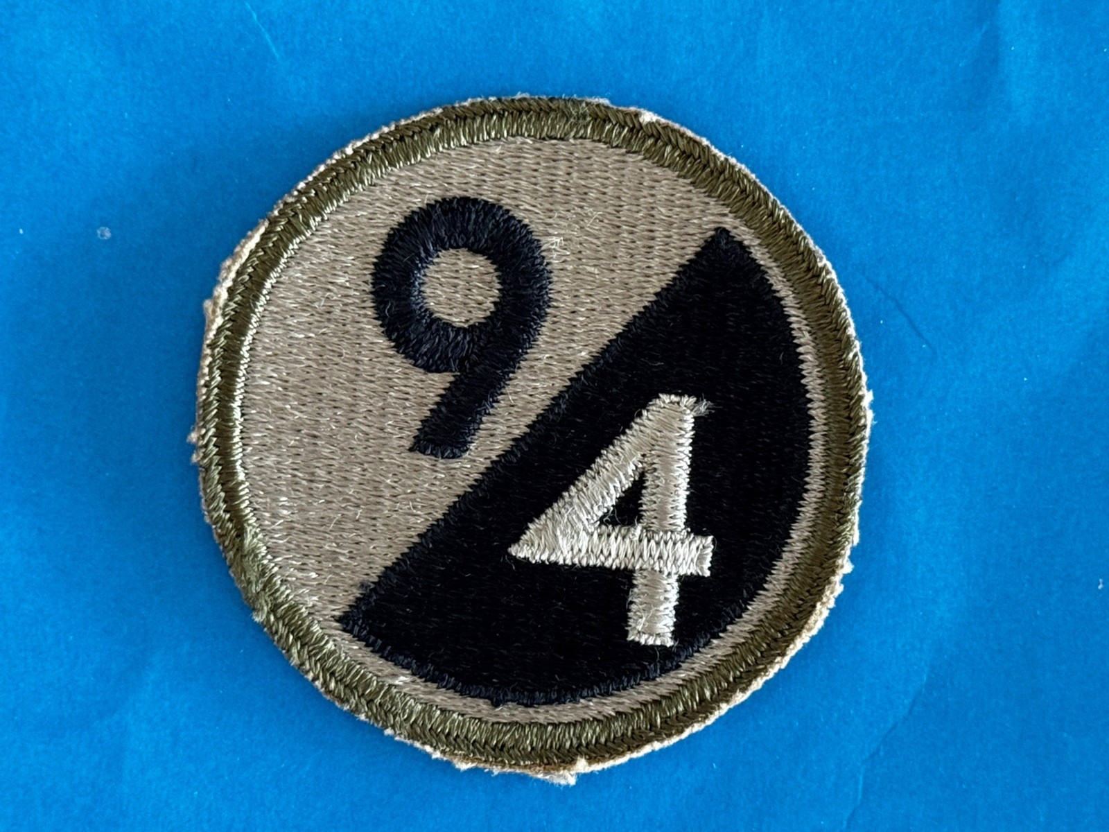 World War 2 U S Army 94th Infantry Division Cut Edge Patch | eBay