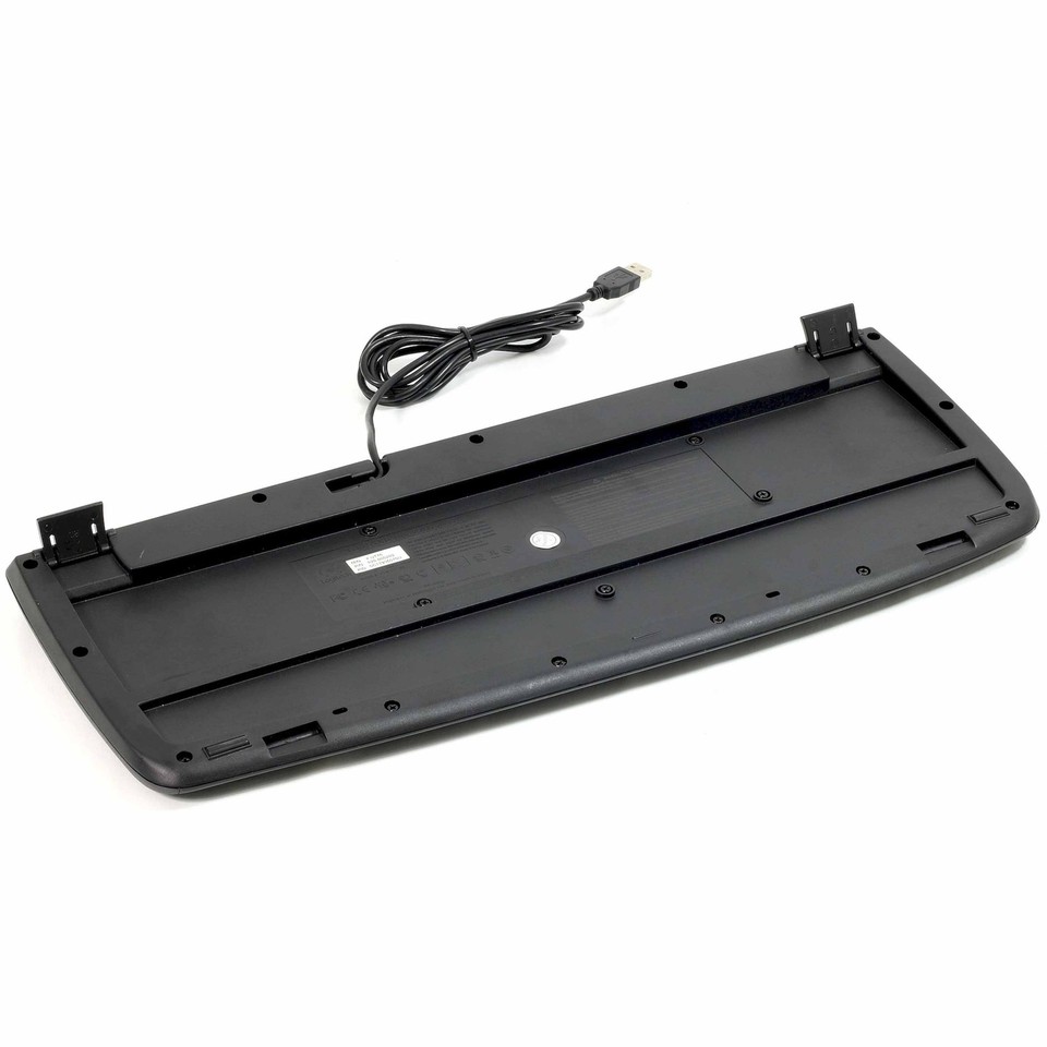 LOGITECH DELUXE 250 TASTIERA USB LAYOUT ITALIANO ITA IT CABLATA CON ...