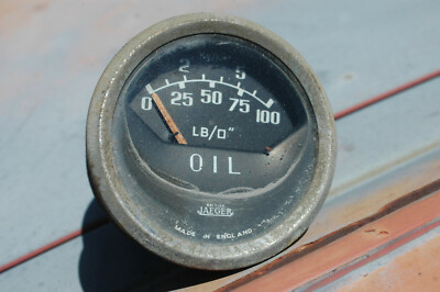 MG, TRIUMPH, JAGUAR JAEGER OIL PRESSURE GAUGE | eBay