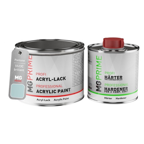 Pantone 5523C Blue Peinture acrylique brillante Pot de 0,75 litre ...