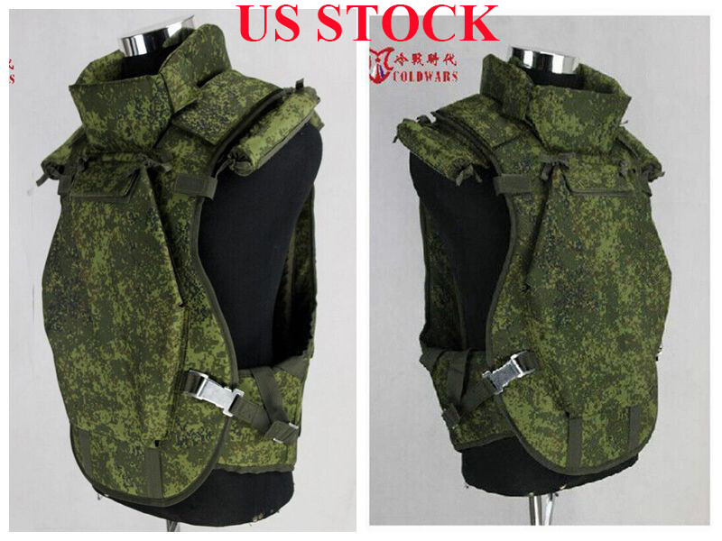 US!!! Russian Special Forces 6B13 Vest Outdoor Sports Tactical Green ...