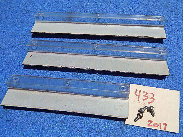 Rock-ola 433 Grand Prix Imperial Key Plate Letter and Number Inserts | eBay