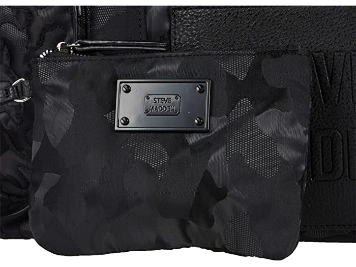 Steve Madden Camo Nylon Weekend Bag Weekender Gym Bag | eBay
