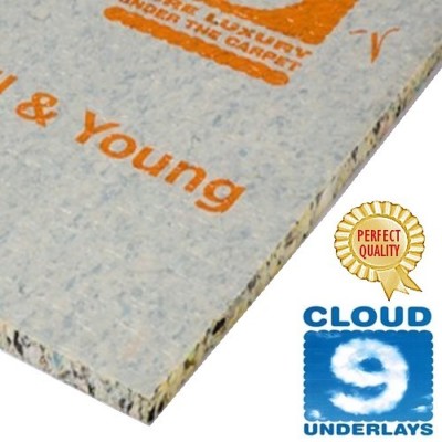 low price CLOUD 9 SUPER CONTRACT 10mm carpet underlay | eBay UK