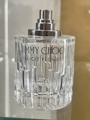 EMPTY BOTTLE” ILLICIT FLOWER by Jimmy Choo for women EDT 3.3 / 3.4 oz ...