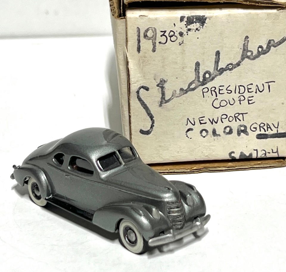 Shrock Brothers 1938 Studebaker President Coupe Winchester Grey 1:72 | eBay