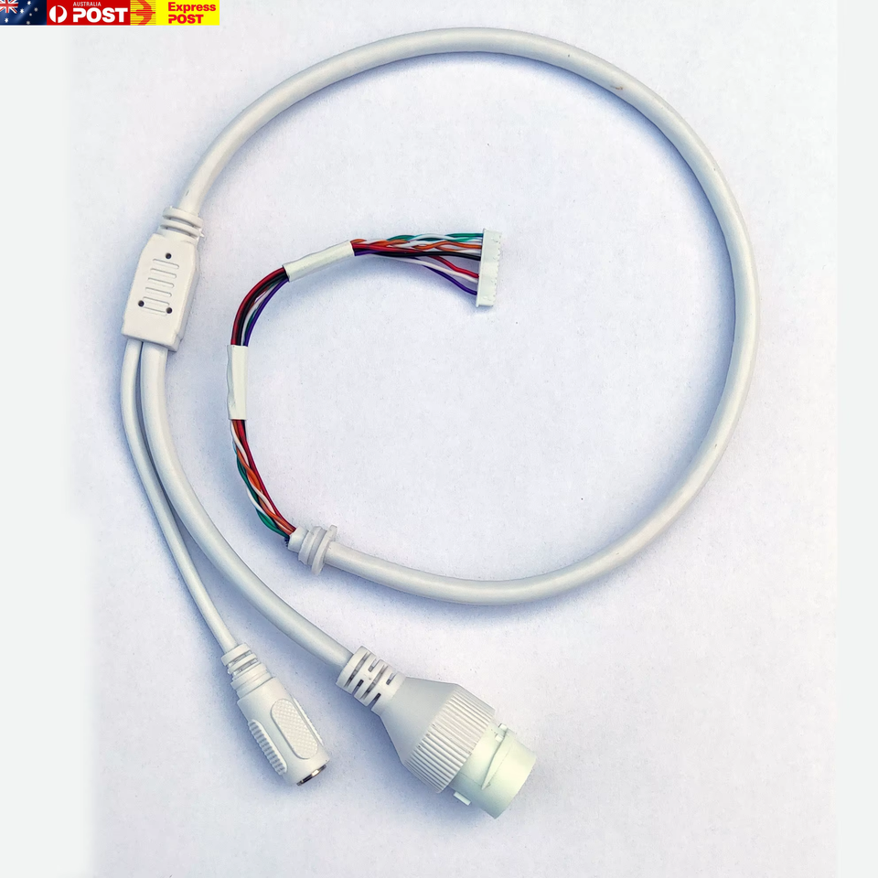 Ethernet Lan Poe Cable RJ45 Network Cable 12 Pin 8 Core for Dahua Ip ...