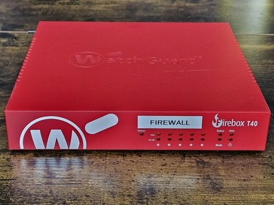 WatchGuard Firebox T40 - Hardware Firewall Appliance With UK Plug | eBay UK