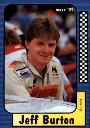 1991 Maxx #201 Jeff Burton RC Rookie Card | eBay