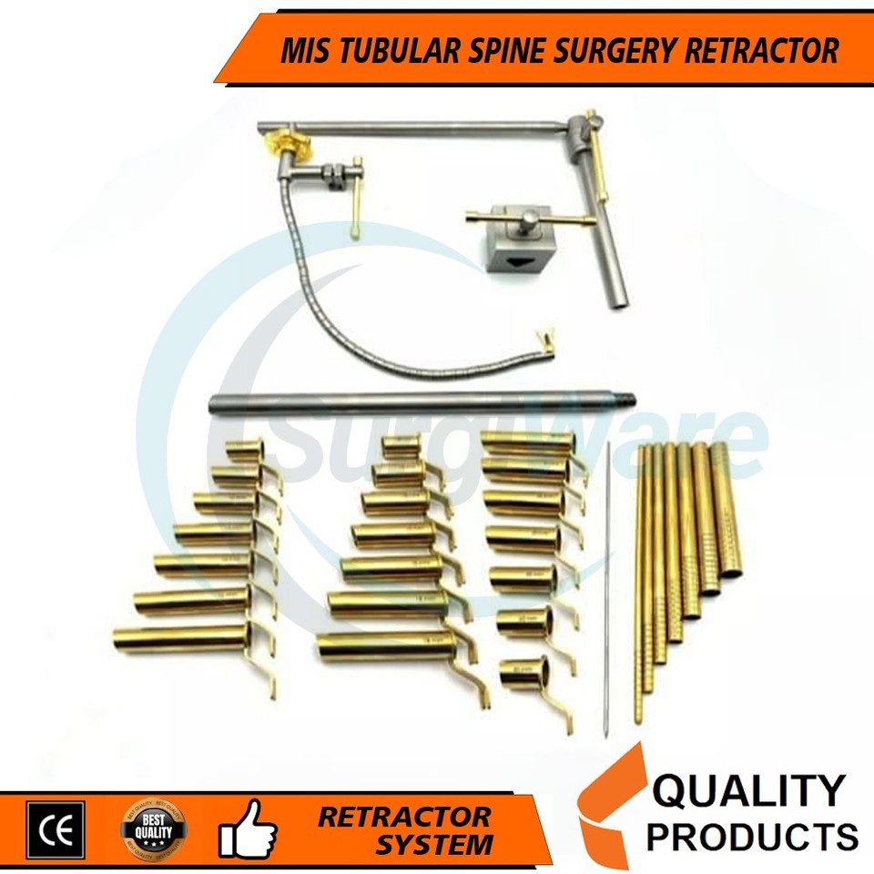 Mis Tubular Spine Surgery Retractor System Set Minimally Invasive With ...