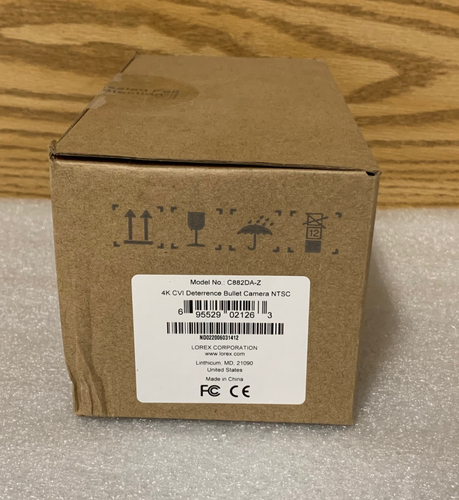 Lorex C882DA-Z 4K Ultra HD Active Deterrence Security Camera Night ...