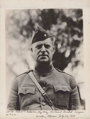 WW1 US AEF Signal Corps 1918 Lt Col Robert Patterson Surgeon 30th Div ...