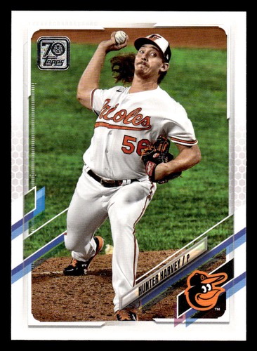 2021 Topps Hunter Harvey #93 Baltimore Orioles Baseball Card | eBay