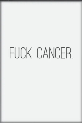 F**ck Cancer Magnet Boutique Gift Mina Lee Studio | eBay