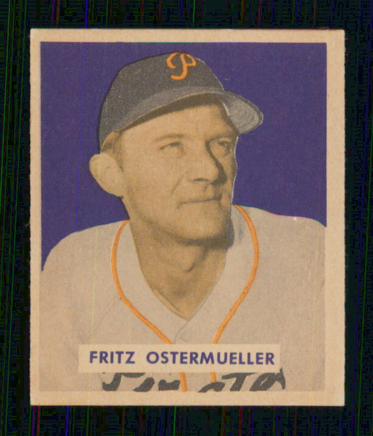 1949 BOWMAN # 227 FRITZ OSTERMUELLER 18138 | eBay