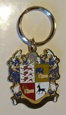 McGRATH FAMILY CREST SOUVENIR KEYRING - LOOK! | eBay Australia