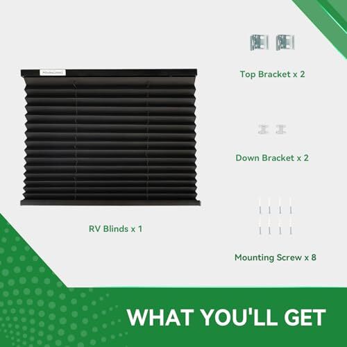 RVINGPRO RV Blinds for Camper Windows Camper Replacement Blinds Privacy ...