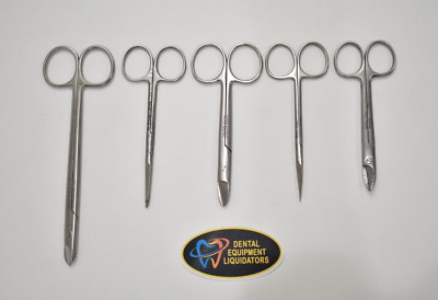 Dental Medical Specialty Scissors - 5 Name Brand Scissors - See ...