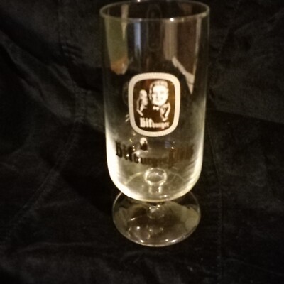 Bitburger Pilsner German Beer Clear Glass 0.2L Rastal Stemmed 5.5” Tall ...