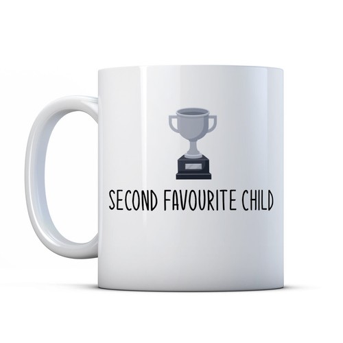 Second Favourite Child - Funny Sibling Gift Mug | eBay UK