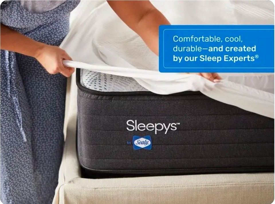 Sleepy's By Sealy® Slumber Firm Mattress (QUEEN SIZE ONLY) | eBay