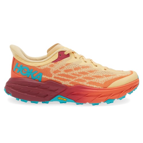 Hoka Mens Trainers Speedgoat 5 Lace-Up Low-Top Textile Synthetic | eBay