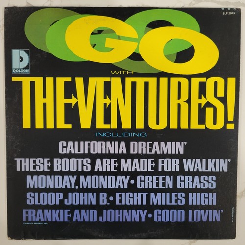 The Ventures - Go With The Ventures Vinyl LP - 1966 - Mono - Dolton BLP ...